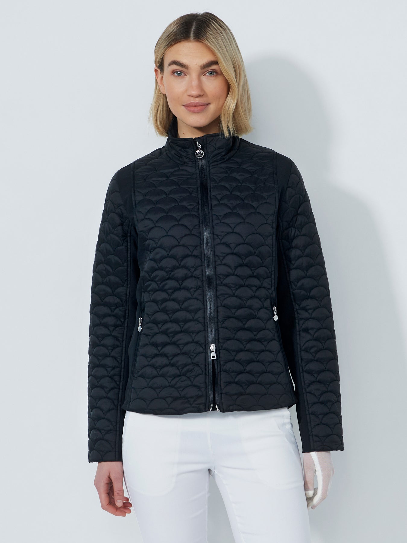 Daily Quilt Padded Jacket - Black | The Golf Shop at Cutten Fields